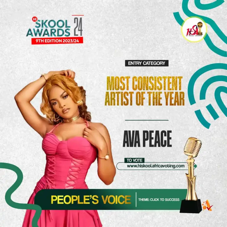 Most Consistent Artist Of The Year | AVA PEACE
