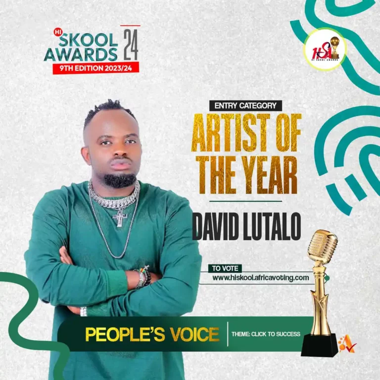 Artist Of The Year | DAVID LUTALO