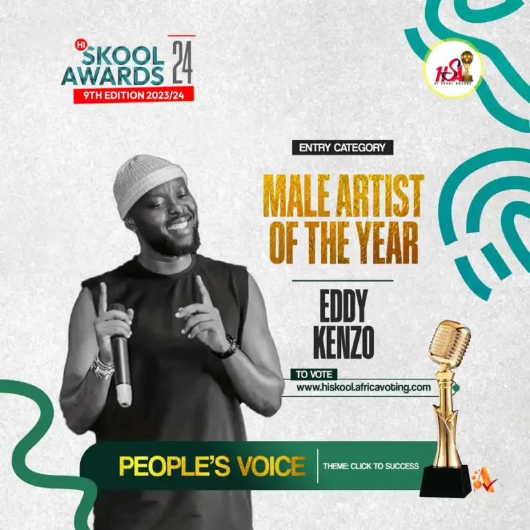 Male Artist Of The Year | EDDY KENZO
