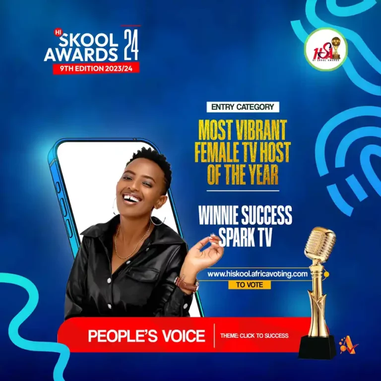 Most Vibrant Female TV Host Of The Year | WINNIE SUCCESS SPARK TV